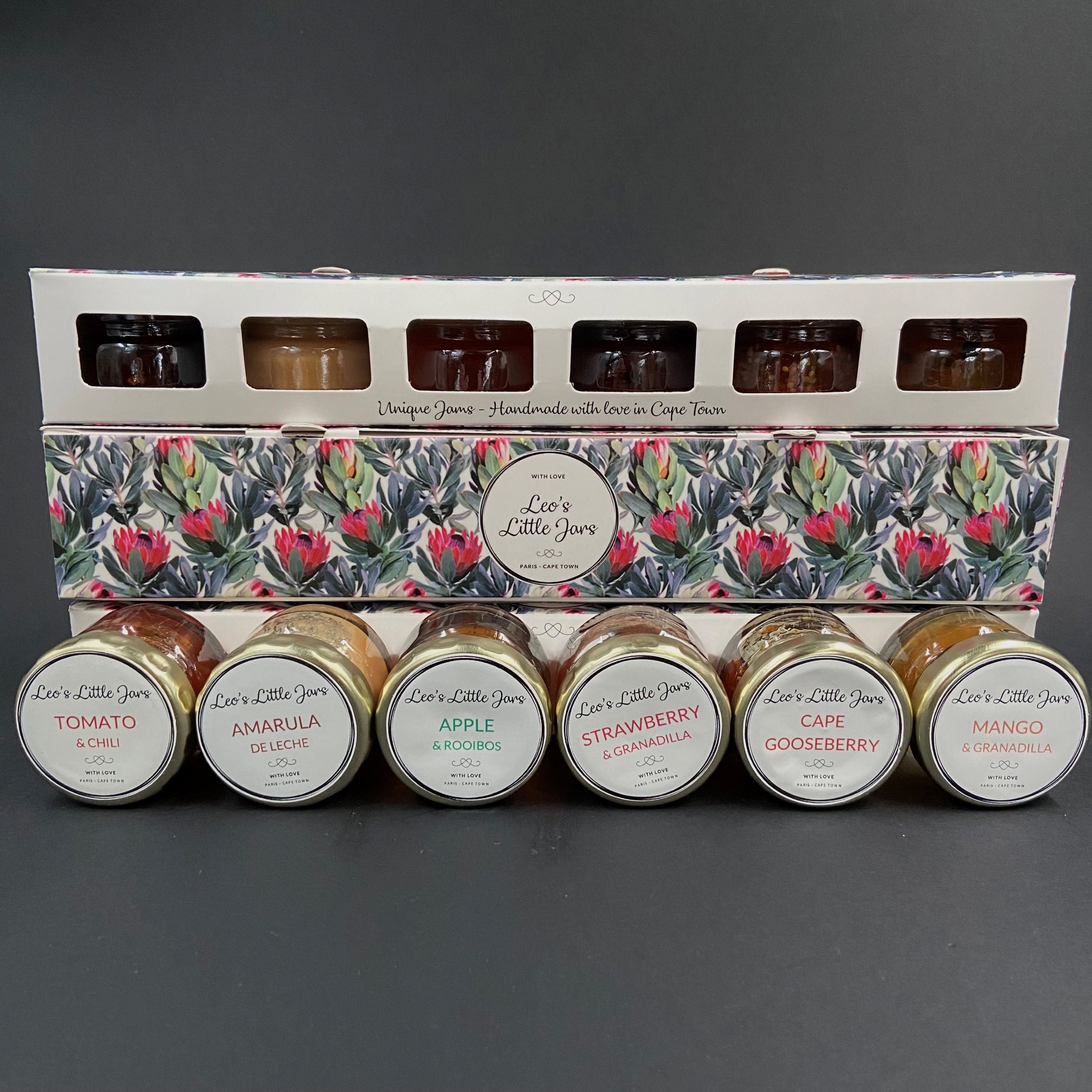 South African Tasting Pack 6X30G – Leo's Little Jars